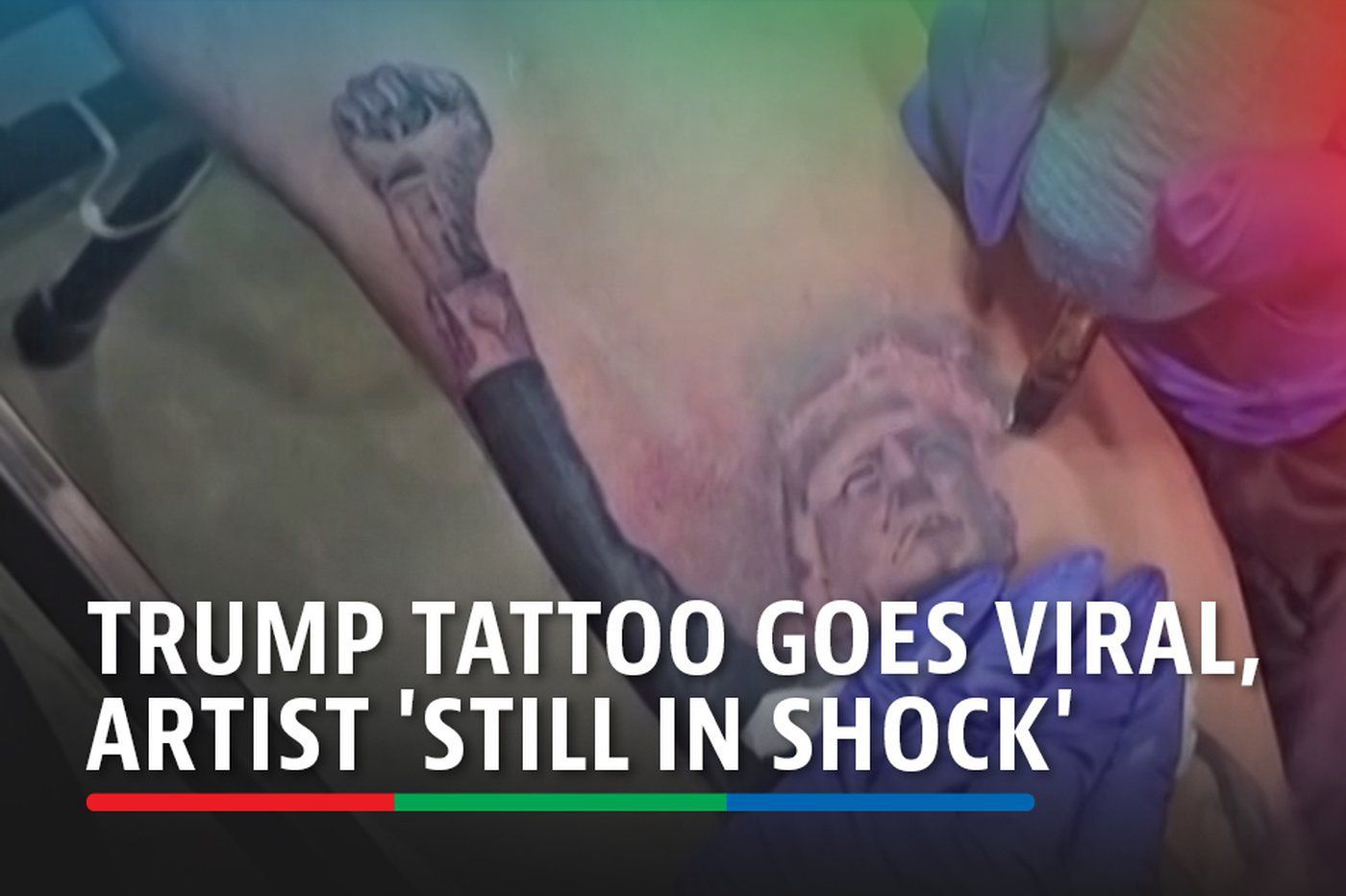 Trump tattoo goes viral, artist 'still in shock' | ABS-CBN Lifestyle