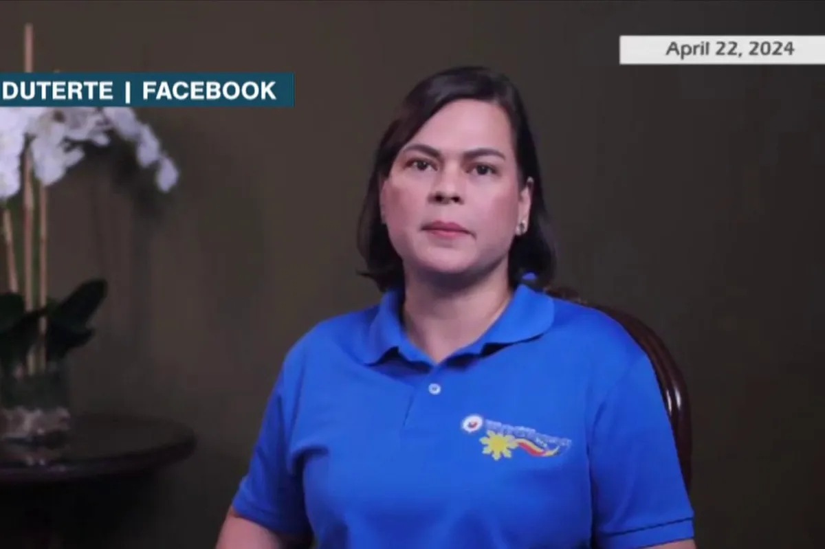 VP Duterte shrugs off First Lady’s statement | ABS-CBN News