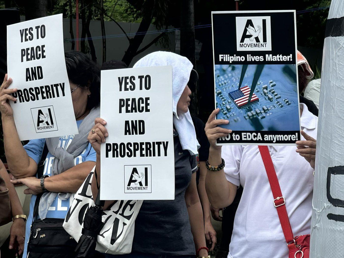 Group holds protest vs EDCA sites in Philippines | ABS-CBN News