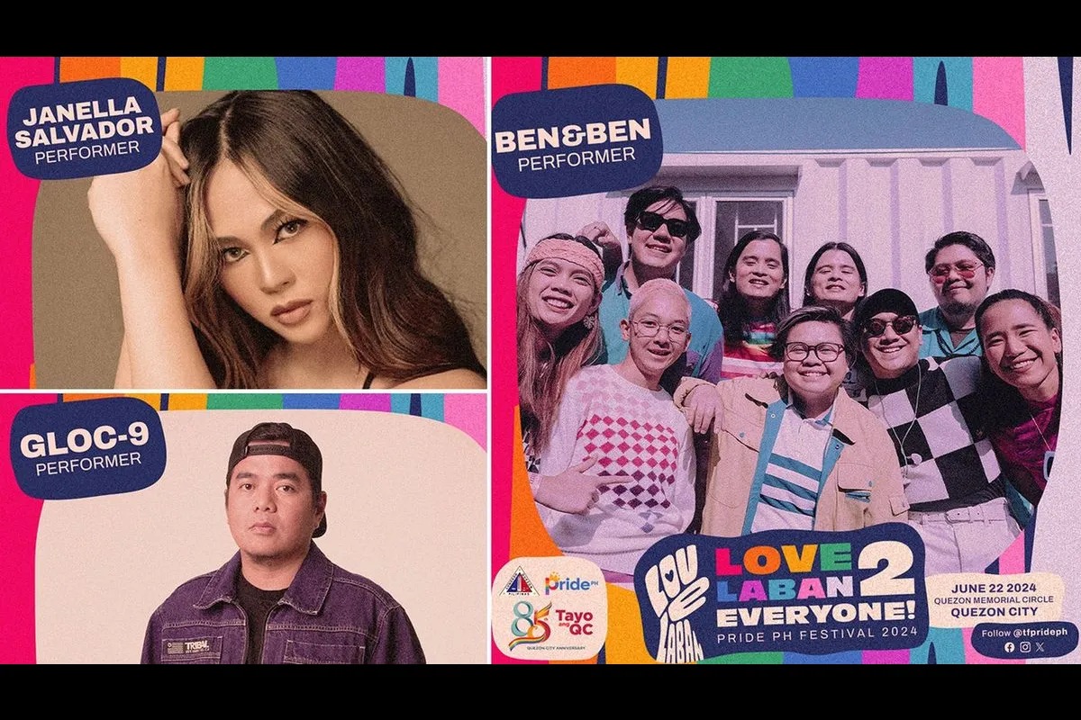 Janella Salvador, Ben&Ben, and Gloc-9 to perform as QC Pride festival’s second wave of ...