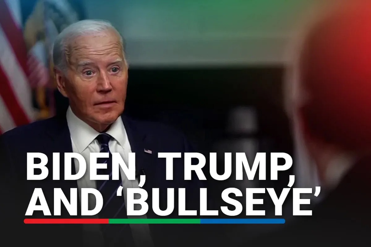Biden says 'bullseye' reference to Trump was a mistake | ABS-CBN News