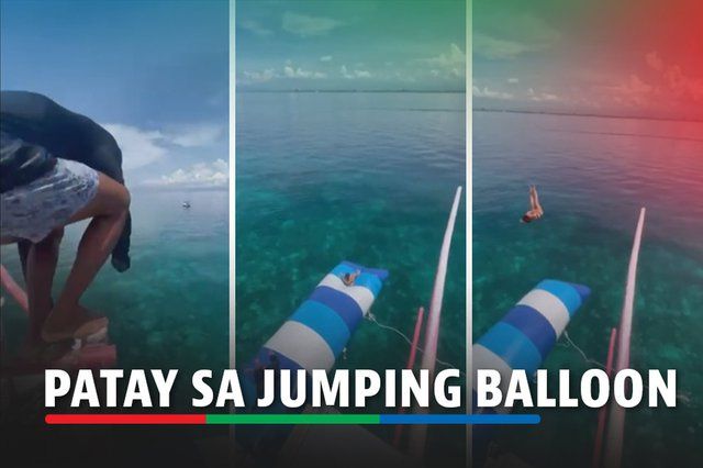 Turista patay sa aksidente sa 'jumping balloon' sa Cebu | ABS-CBN News