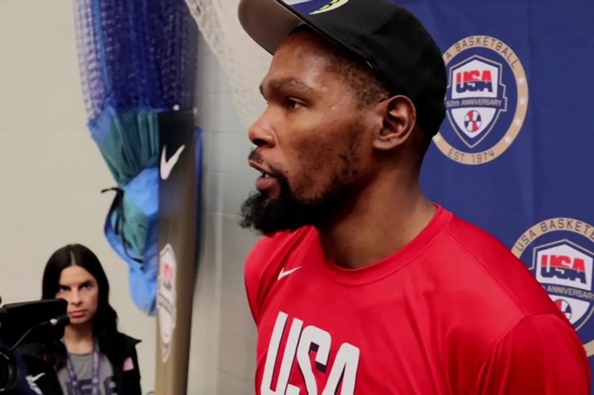 Kevin Durant returns to Team USA training at London practice | ABS-CBN ...