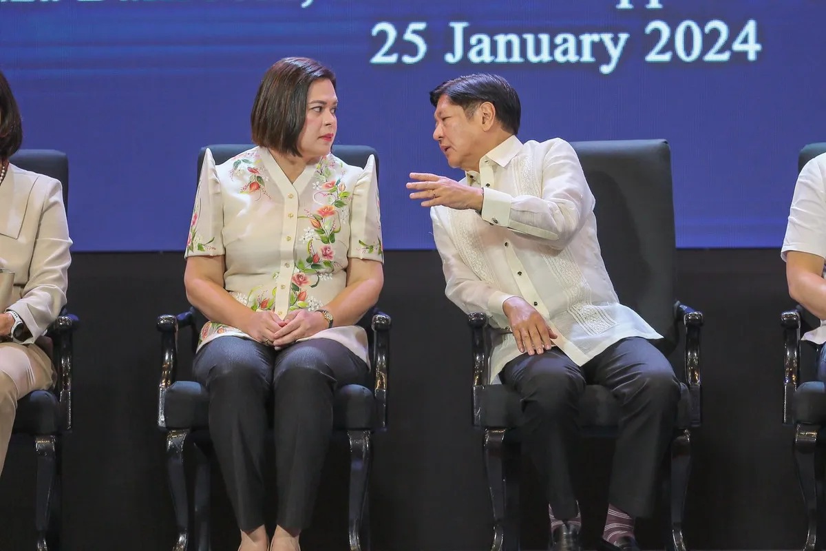 Sara Duterte thanks Marcos Jr. for 'continued trust' despite tension ...