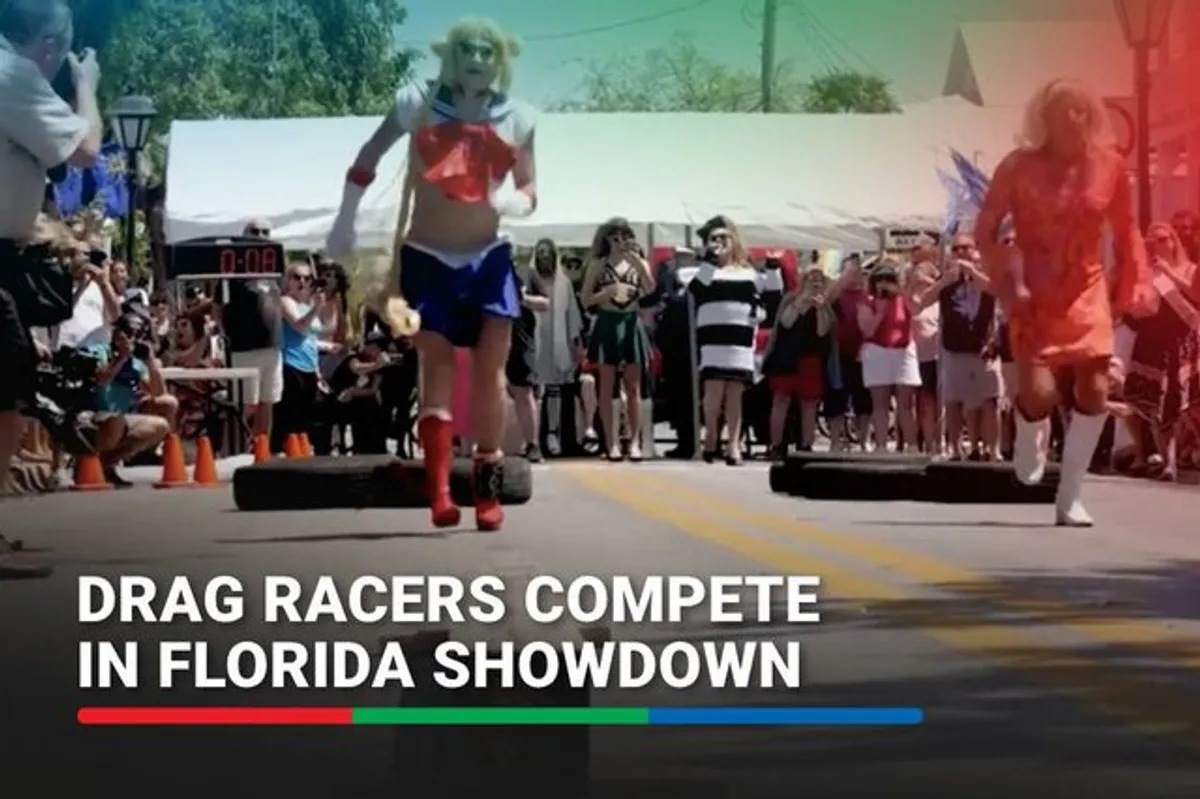 Glitz and glamour - drag racers compete in Florida showdown | ABS-CBN ...