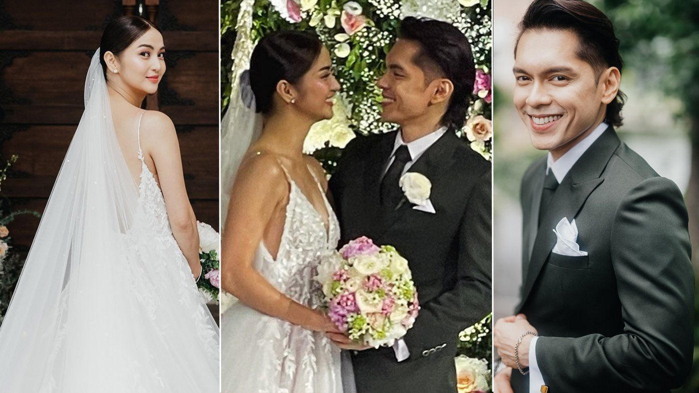 Carlo Aquino and Charlie Dizon tie the knot in private wedding | ABS-CBN Entertainment