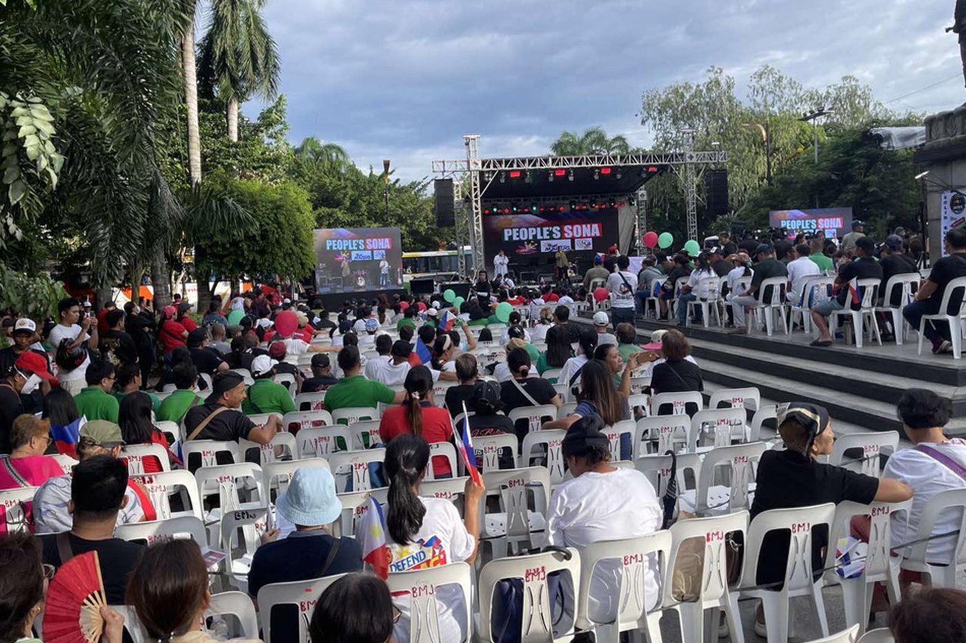 Groups gather at Liwasang Bonifacio for Duterte-backed 'Maisug' rally ...