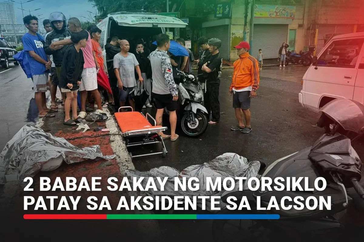 2 babae sakay ng motorsiklo patay sa aksidente sa Lacson | ABS-CBN News
