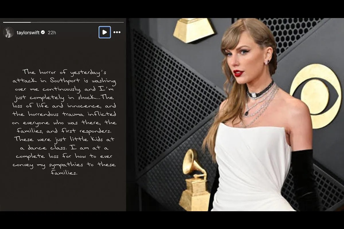 Taylor Swift ‘in shock’ over Southport stabbing incident | ABS-CBN ...