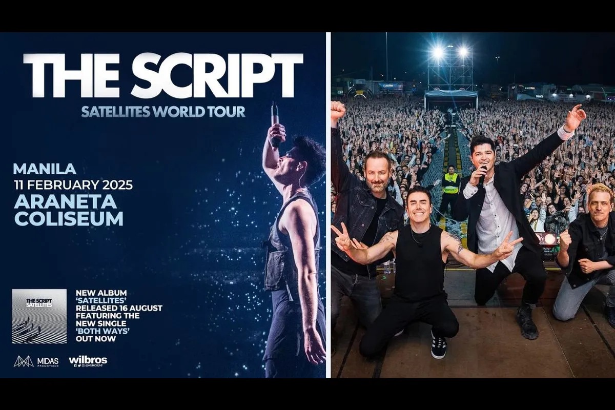 The Script is coming back to Manila for Satellites World Tour in ...