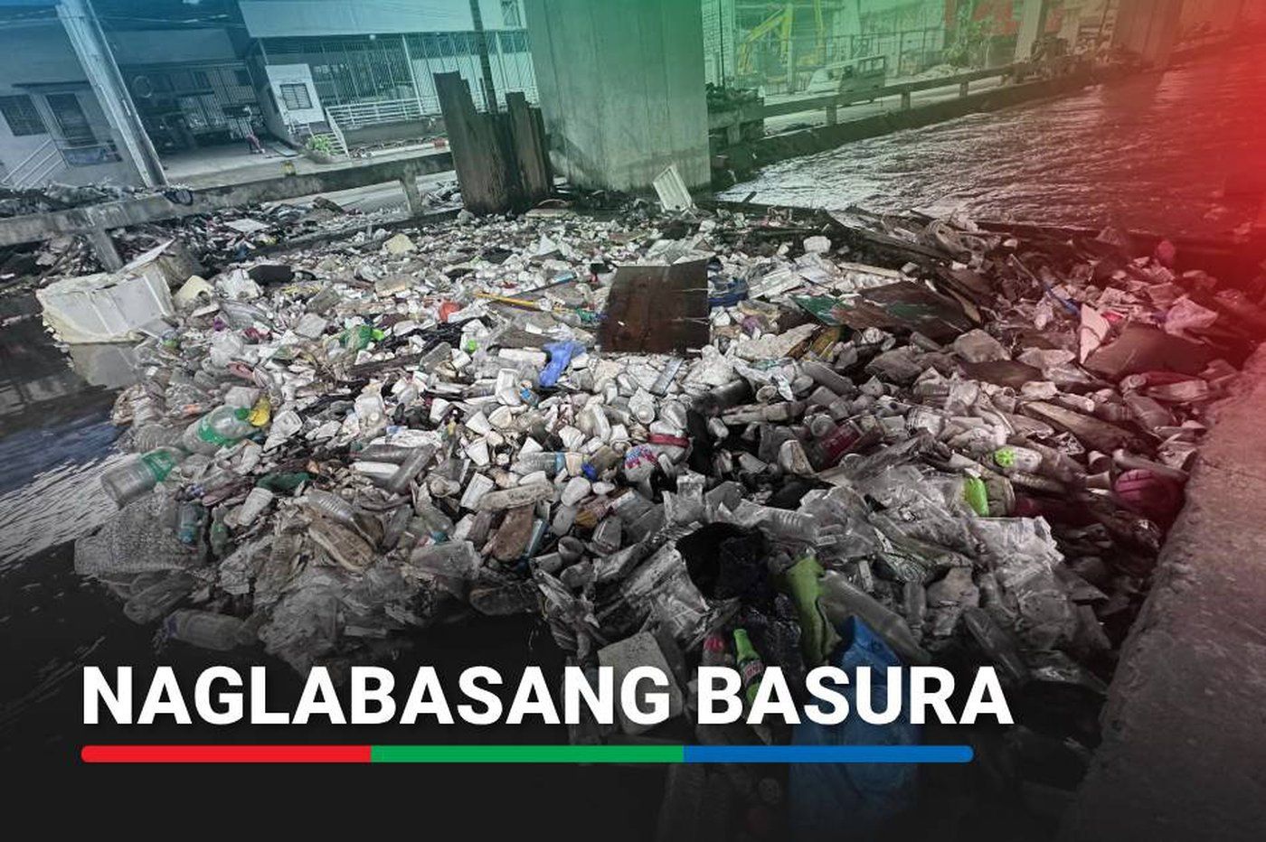 Garbage surface along QC creek amid Enteng floods | ABS-CBN News