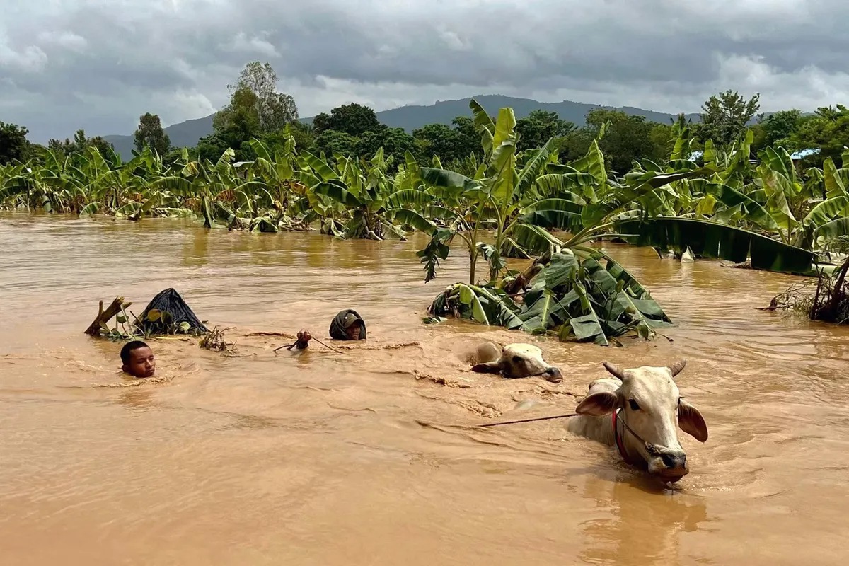 PHOTO: Typhoon Yagi floods Myanmar | ABS-CBN News