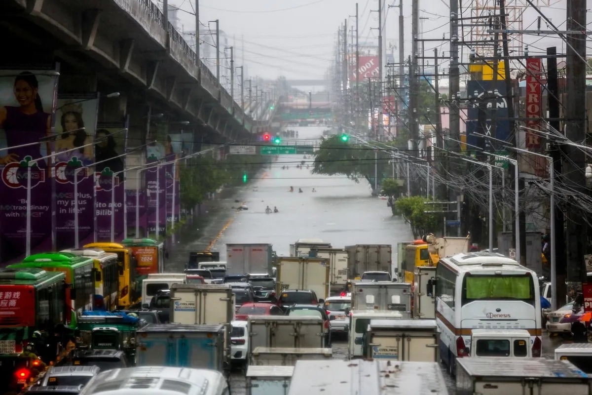 MMDA: Trash, insufficient drainage system to blame for Metro Manila ...
