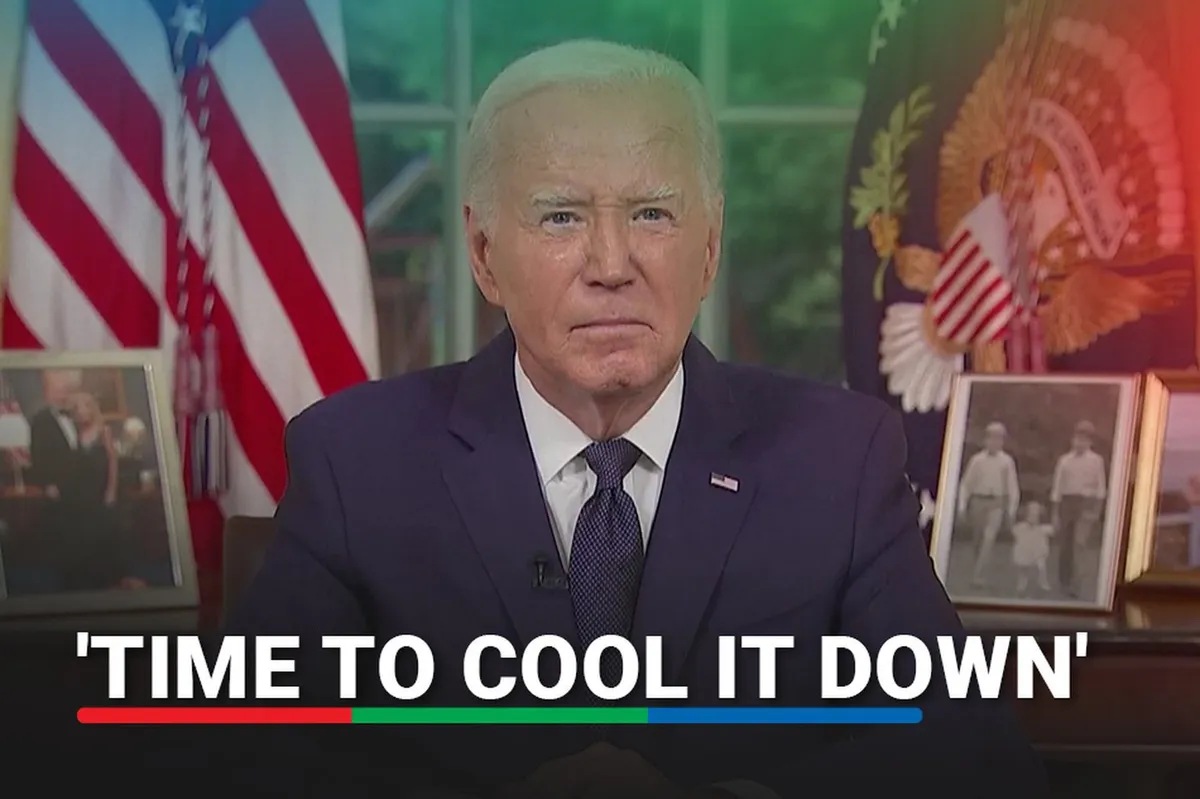 Biden asks Americans to 'cool it down' after Trump shooting | ABS-CBN News