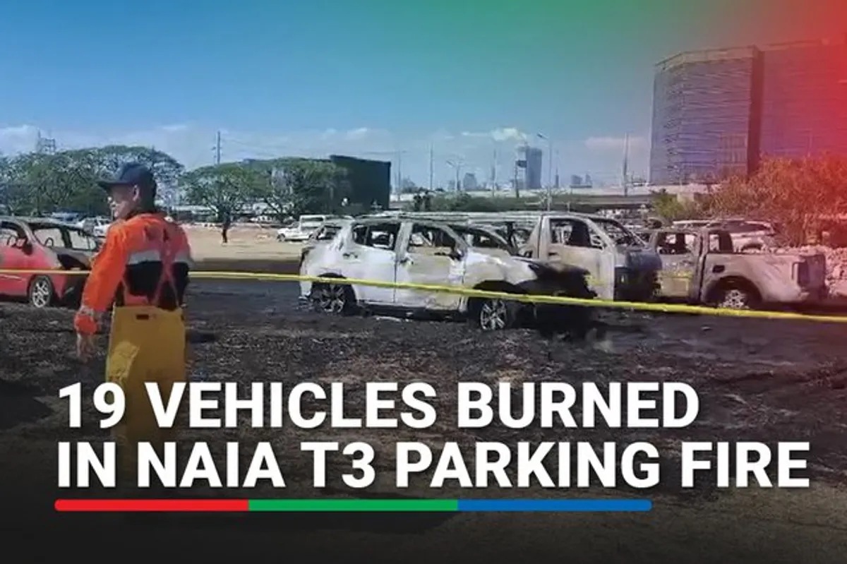 19 vehicles destroyed in NAIA parking fire | ABS-CBN News