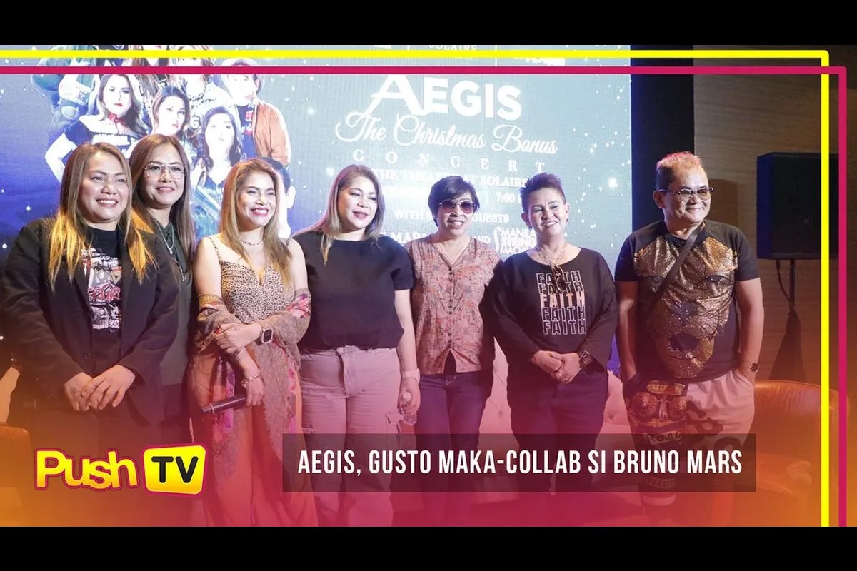 Aegis, gusto maka-collab si Bruno Mars | PUSH TV | ABS-CBN Entertainment