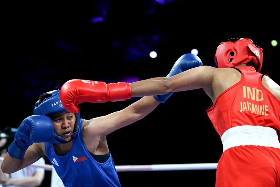 PHOTO: Filipino boxer Nesthy Petecio advances to Round-of-16 | ABS-CBN ...