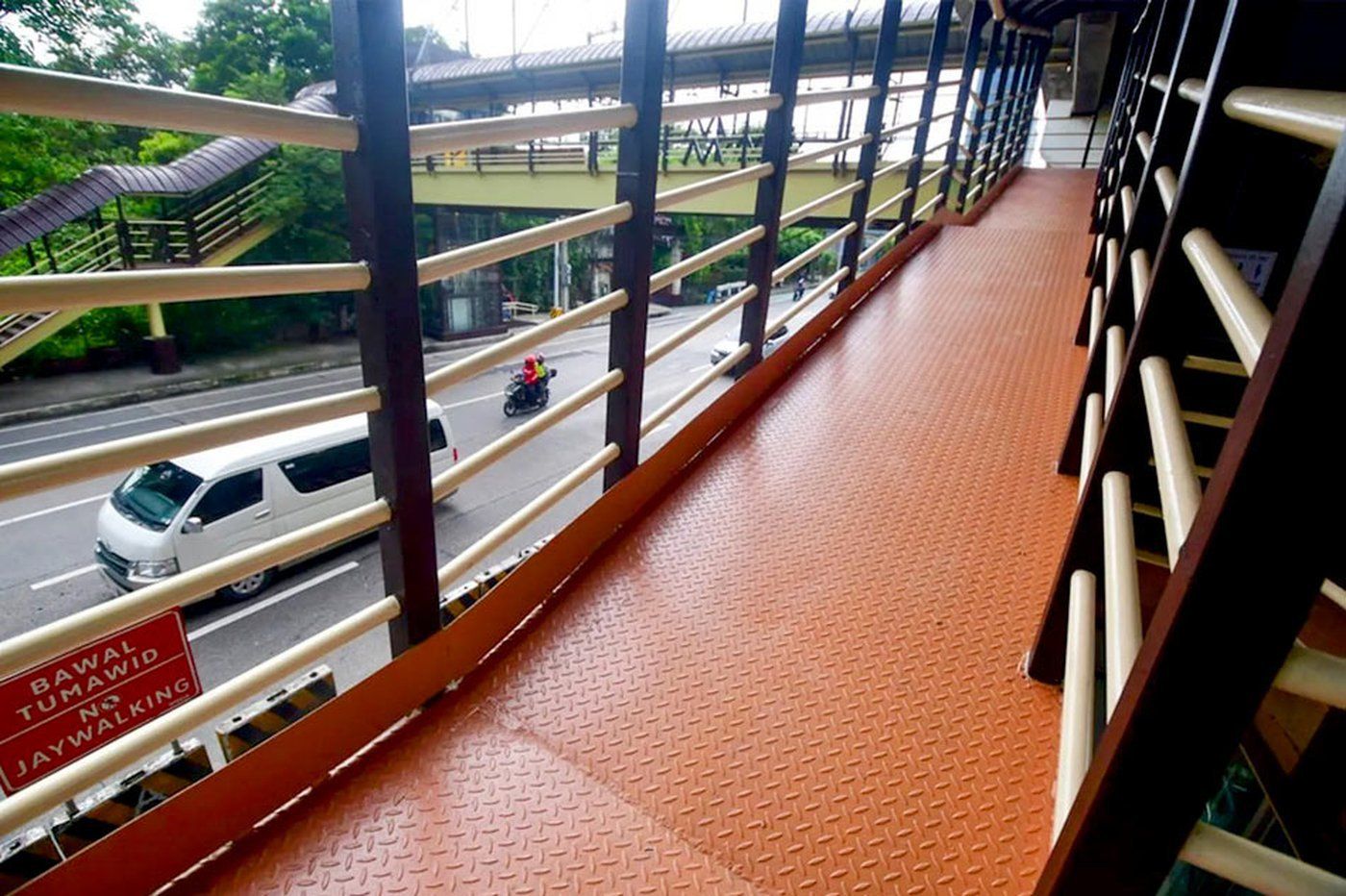 MMDA says busway PWD ramp improvements underway | ABS-CBN News
