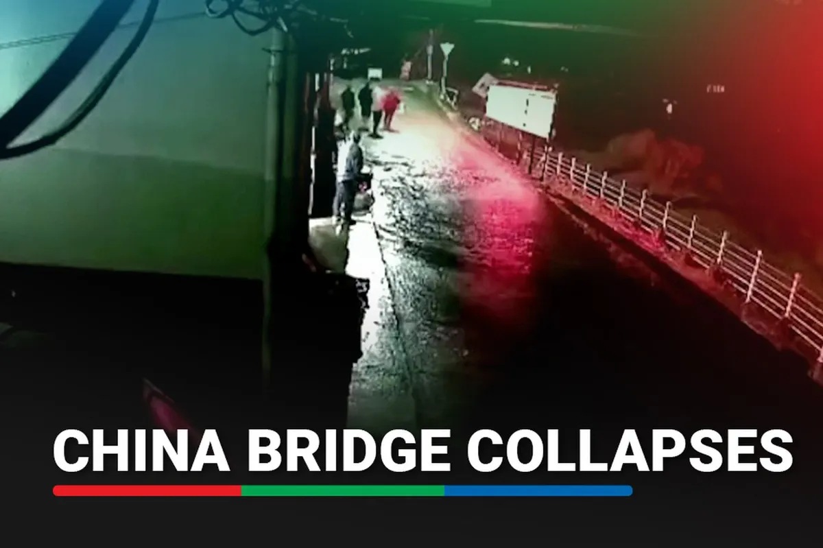 Bridge collapses in China's Guangdong after powerful storms | ABS-CBN News