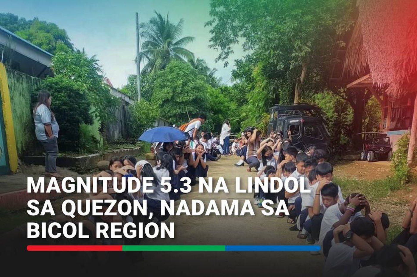 Magnitude 5.3 na lindol sa Quezon, nadama sa Bicol Region | ABS-CBN News