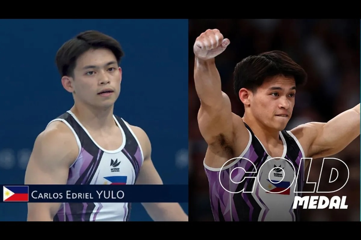 Carlos Yulo wins second gold medal at Paris Olympics in vault finals ...