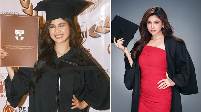 Heaven Peralejo marks 24th birthday by marching in her graduation | ABS ...