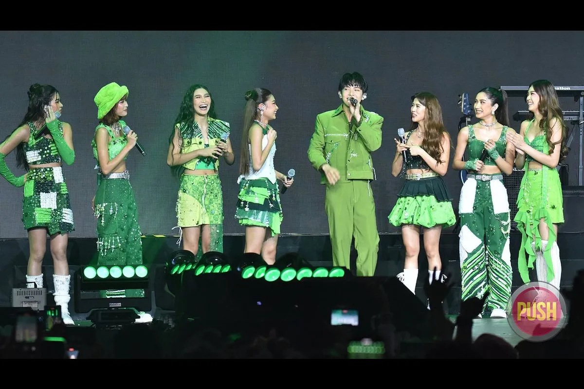 SB19’s Justin performs with BINI at local brand's concert | ABS-CBN ...