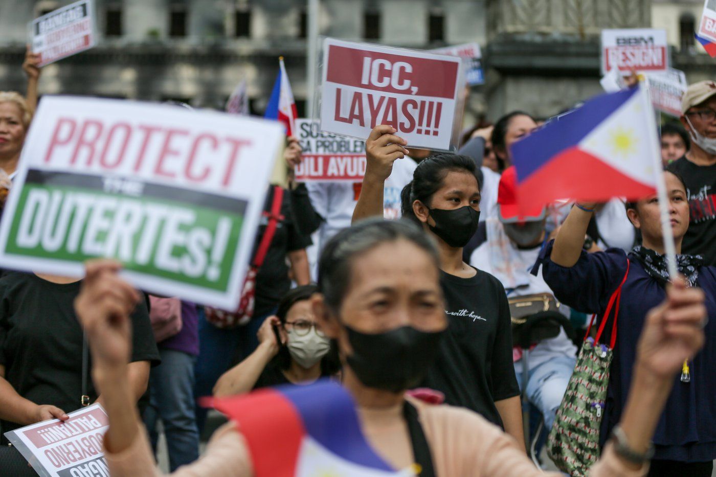 KOJC members nag-protesta sa Liwasang Bonifacio | ABS-CBN News