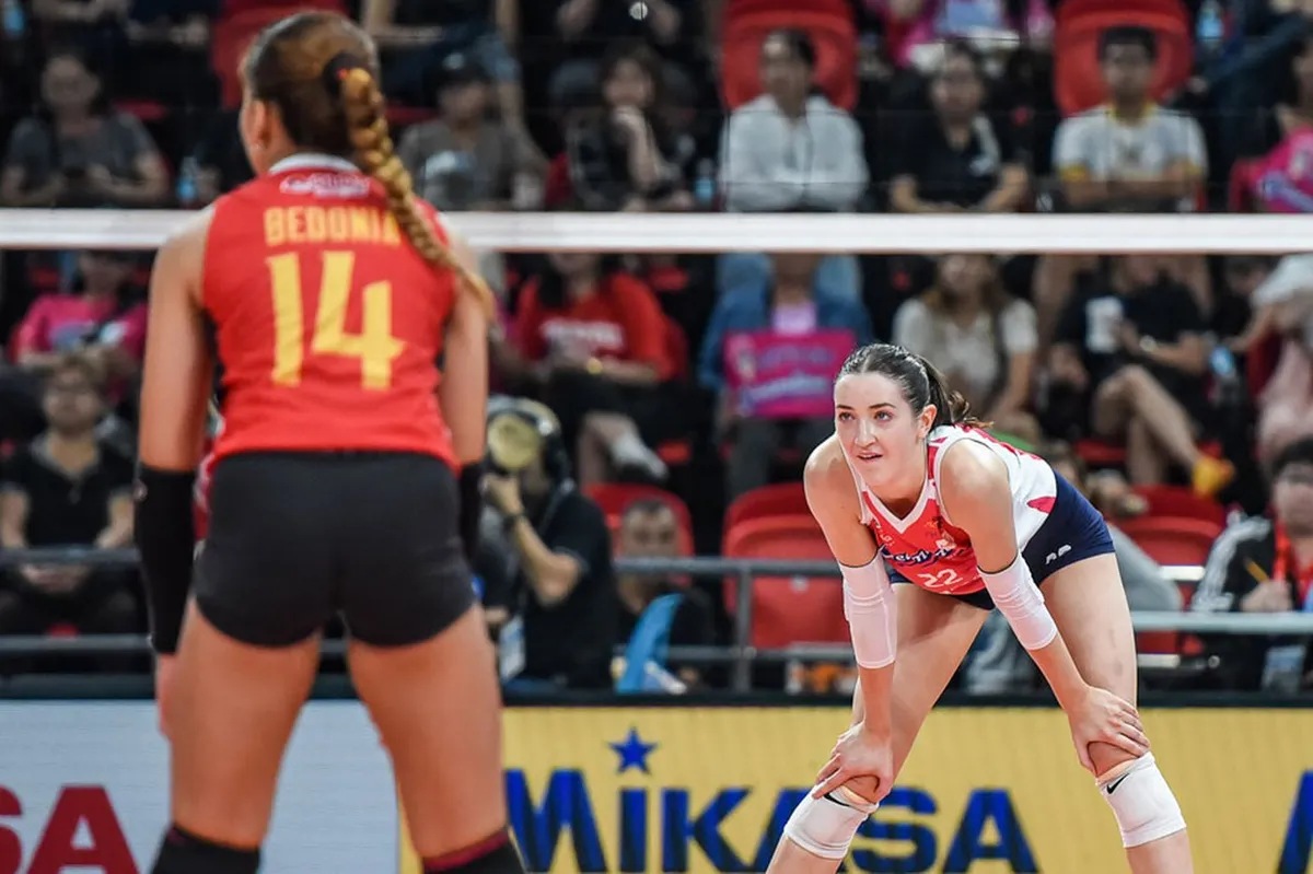 PVL: Erica Staunton wants Creamline to move on and 'improve' from PLDT ...