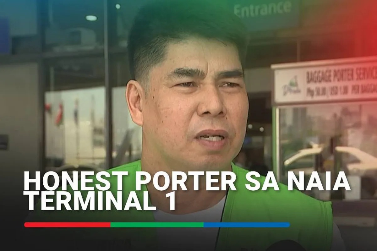 Kilalanin ang airport porter na nagsauli ng napulot na $10,000 | ABS-CBN News