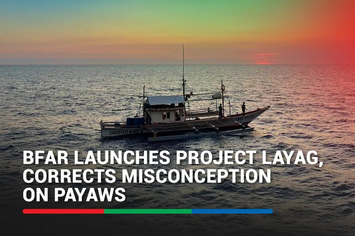 BFAR launches Project Layag, corrects misconception on payaws | ABS-CBN News