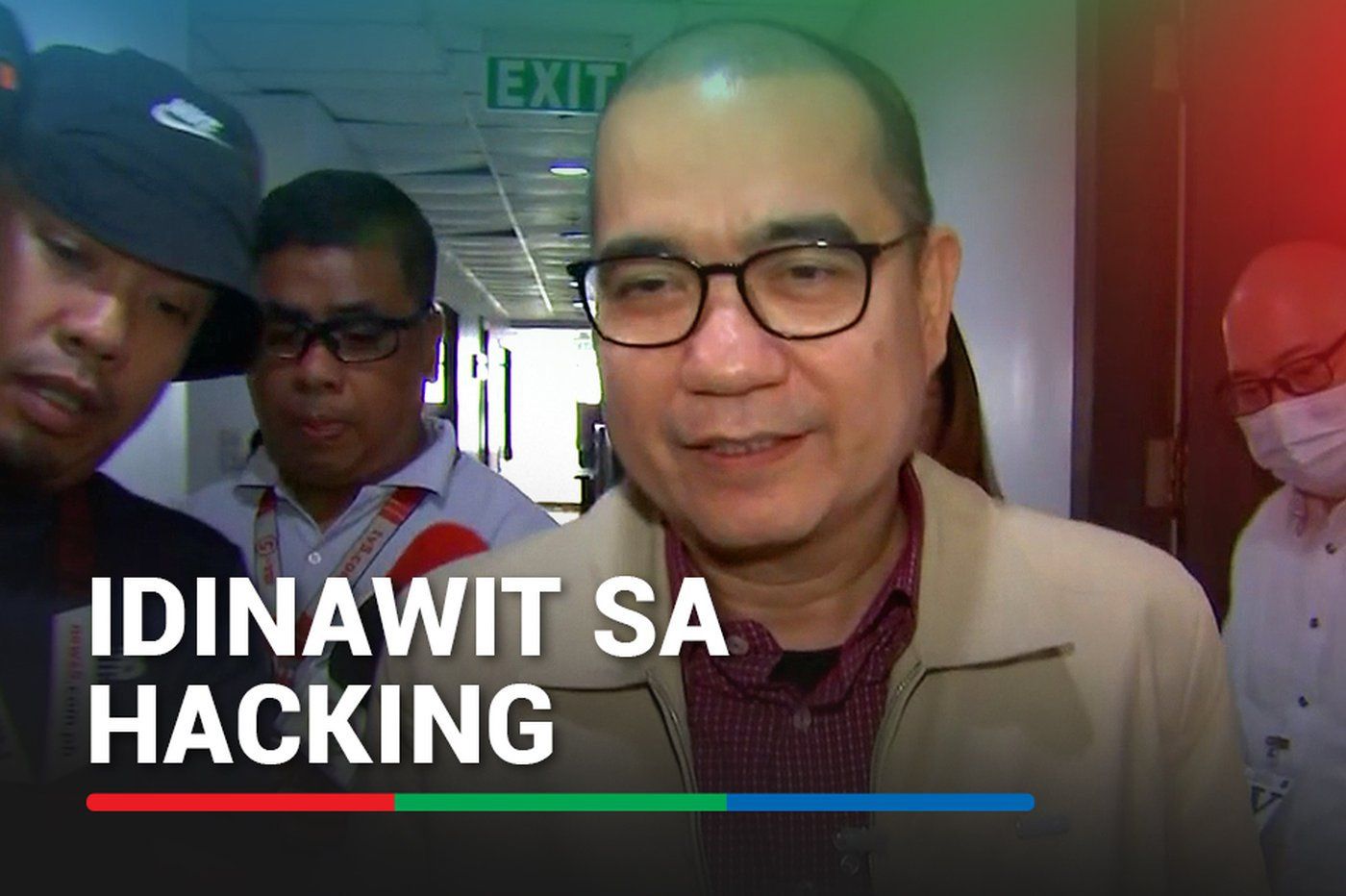 Art Samaniego humarap sa NBI matapos idawit sa hacking | ABS-CBN News