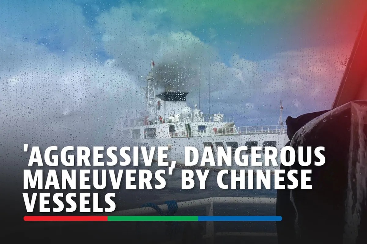 WATCH: China vessels display 'aggressive, dangerous maneuvers' vs BFAR ...