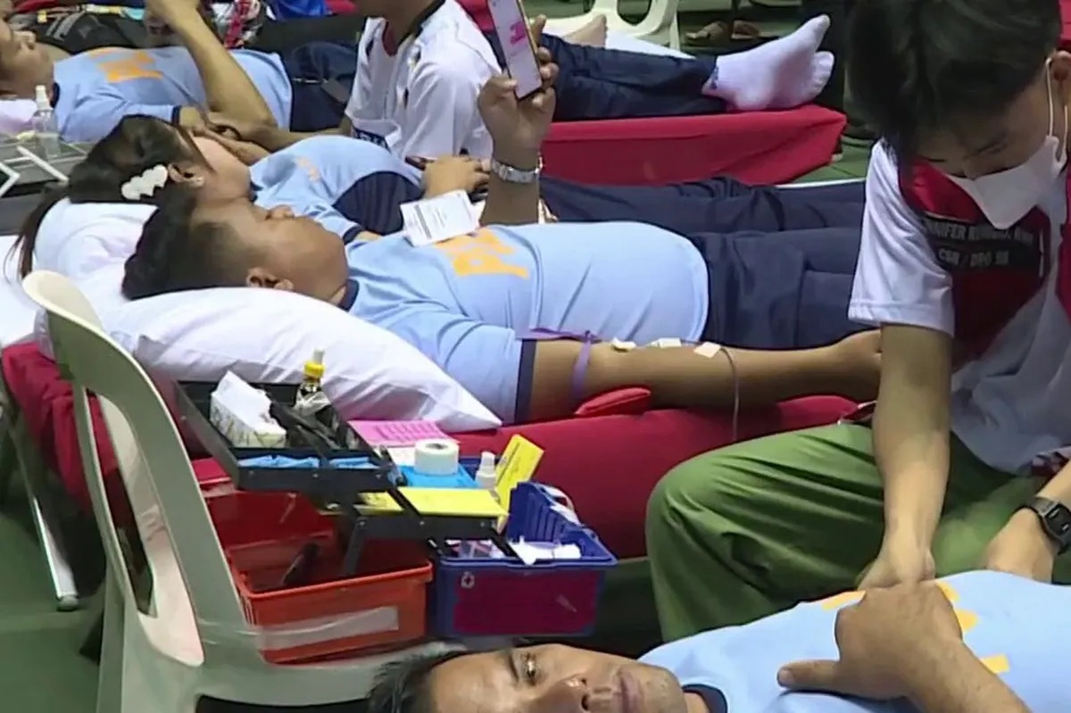 Daan-daan nakiisa sa blood donation drive sa Batangas | ABS-CBN News
