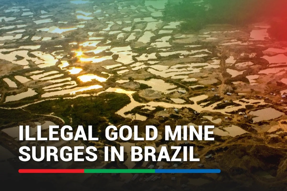 Illegal gold mine surges in Brazil state bordering Amazon | ABS-CBN News