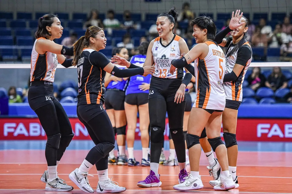 PVL: Farm Fresh snaps 5-game skid at SGA's expense | ABS-CBN Sports