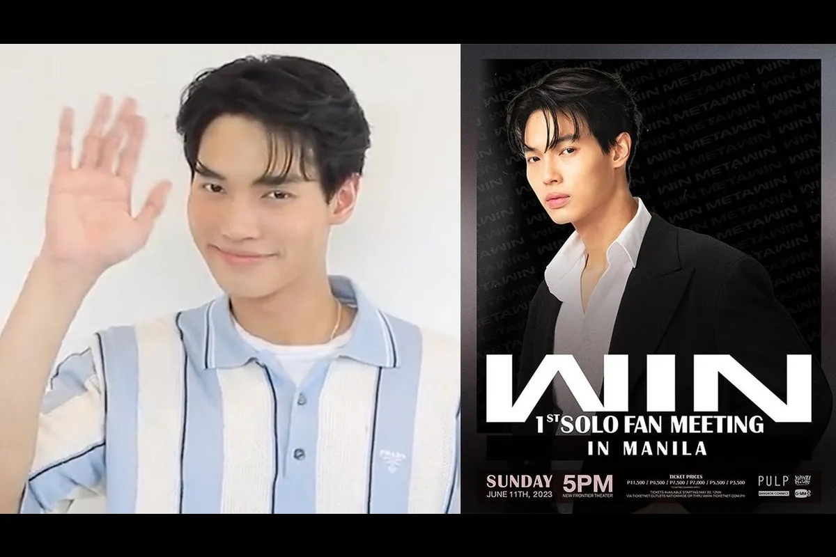 Win Metawin is excited to meet his Filipino fans: ‘Hintayin niyo ako ...