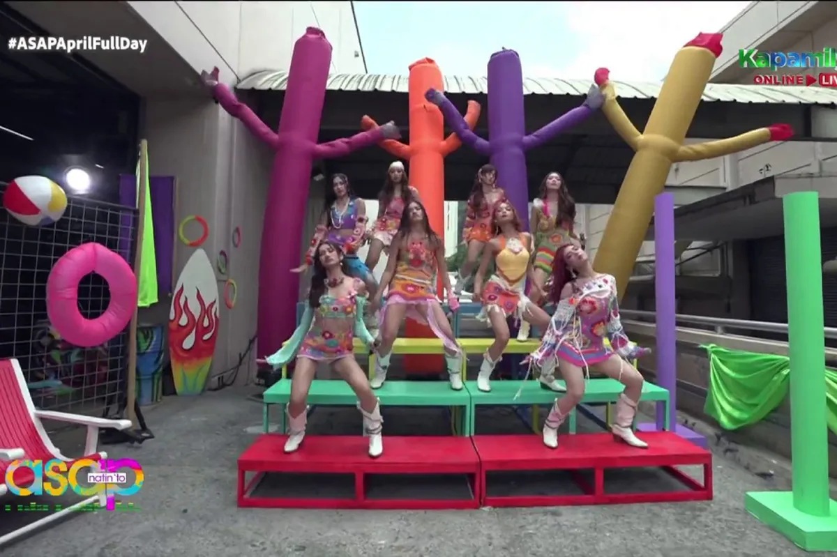 BINI heats up 'Pantropiko' summer craze with grand performance on 'ASAP ...