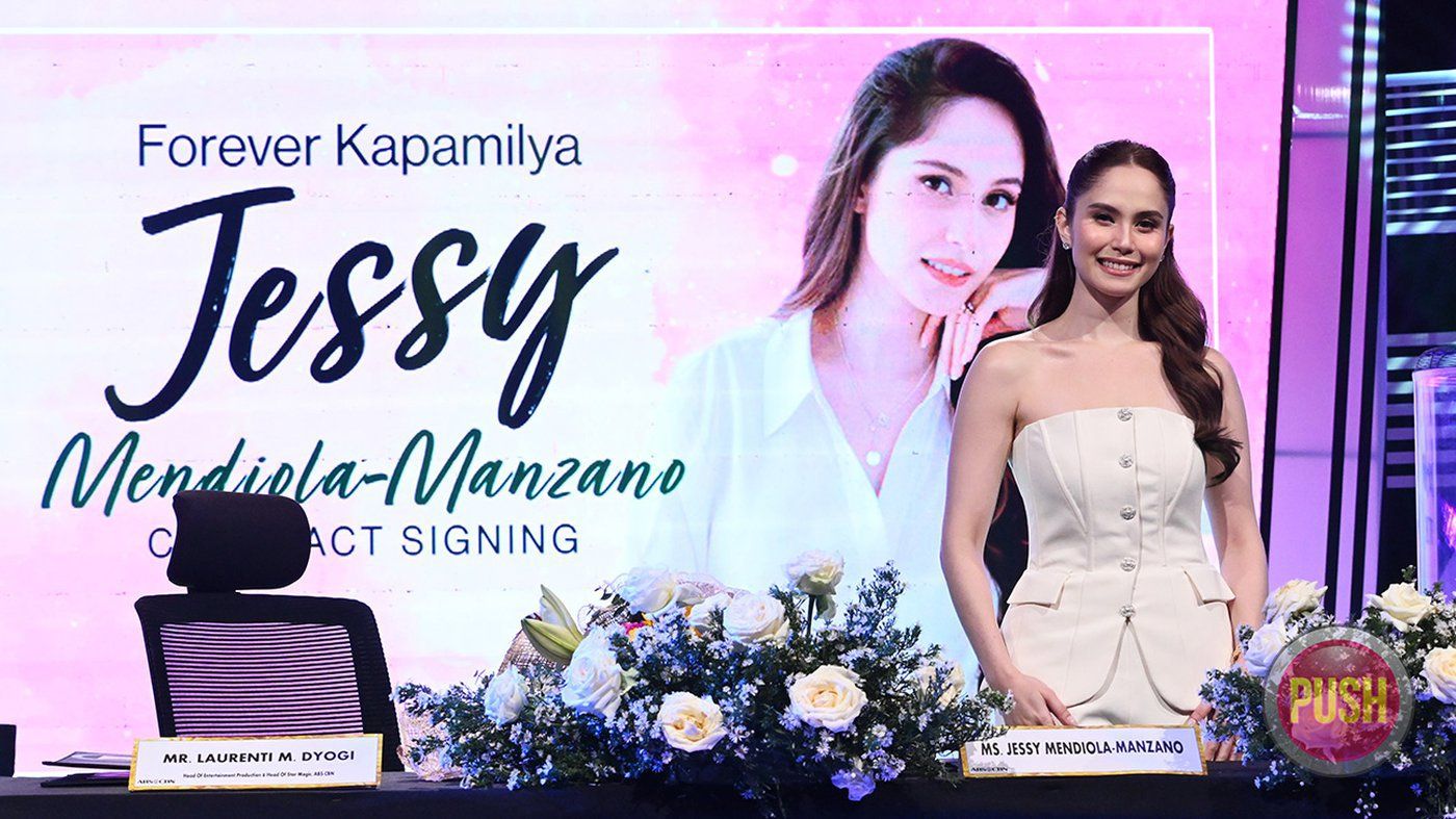 LOOK: Jessy Mendiola signs contract with ABS-CBN | ABS-CBN Entertainment
