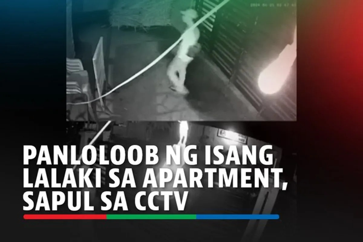Sapul sa CCTV: Panloloob ng lalaki sa apartment sa Aklan | ABS-CBN News