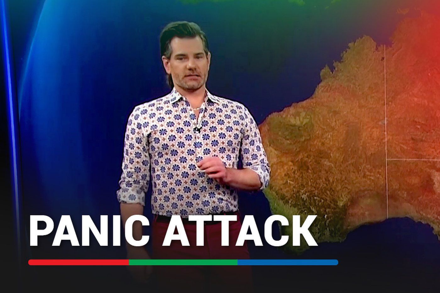 Australian weather presenter has panic attack live on air | ABS-CBN News