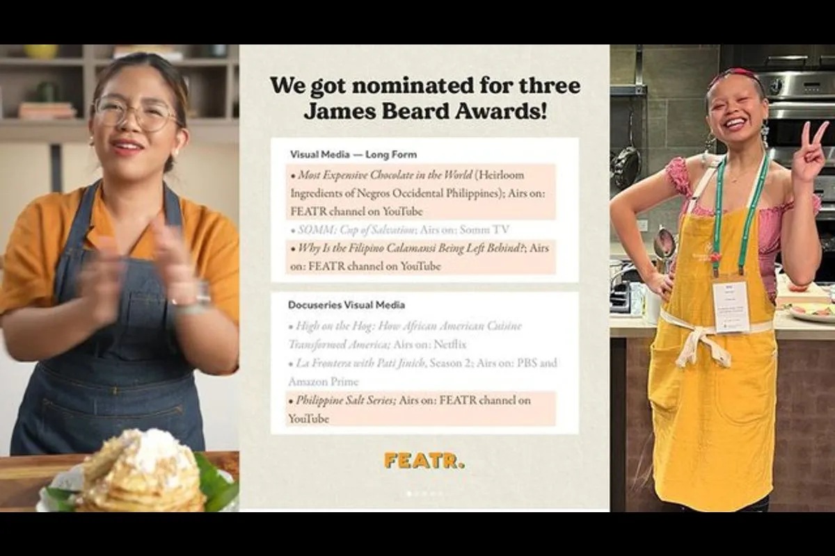 Filipino author, content creators nominated for James Beard Awards ...