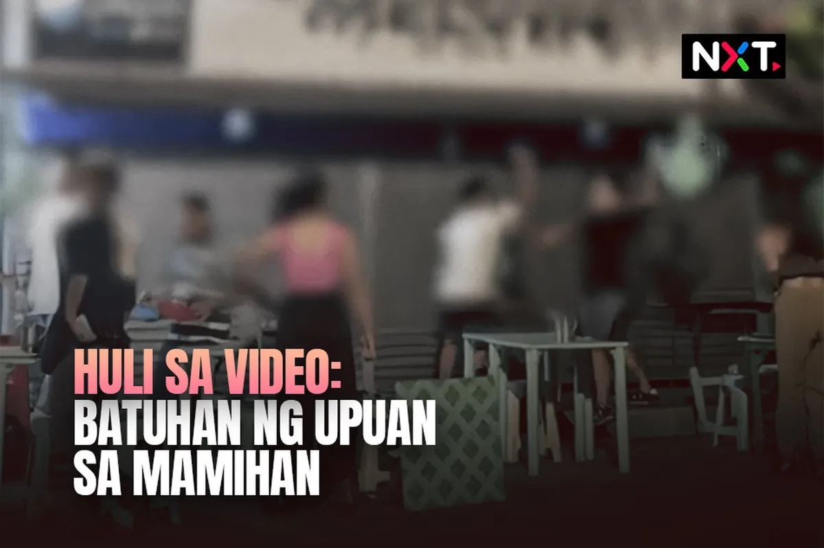 Huli sa video: batuhan ng upuan sa mamihan | ABS-CBN News Huli sa video: batuhan ng upuan sa mamihan | ABS-CBN News