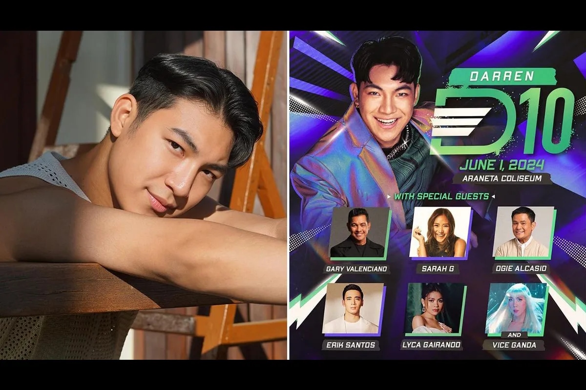 Vice Ganda, Sarah Geronimo among special guests for Darren Espanto’s anniversary concert | ABS ...