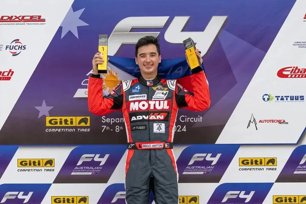 Racing champ Iñigo Anton claims back-to-back rookie wins in round 4 of ...