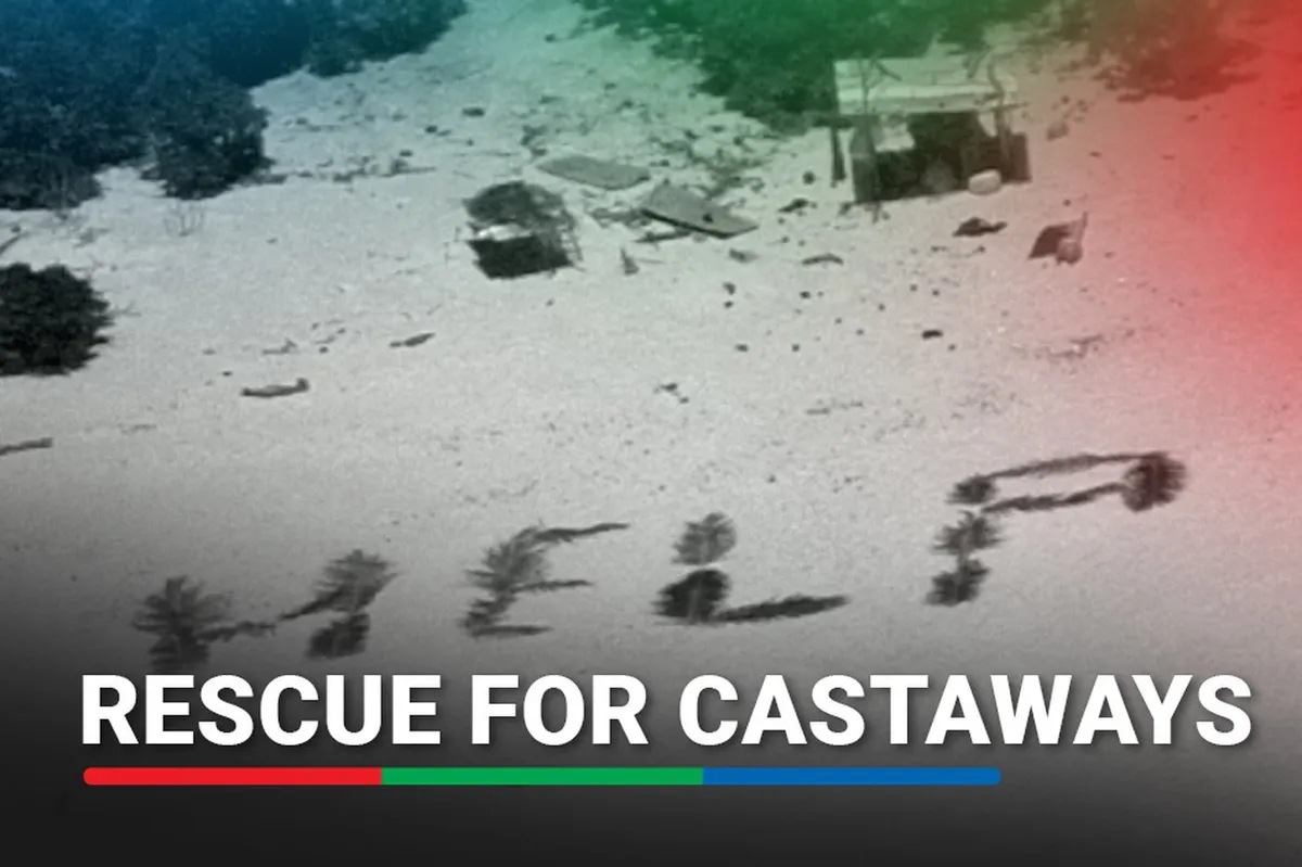 'HELP' written in palm fronds lands rescue for Pacific castaways | ABS ...