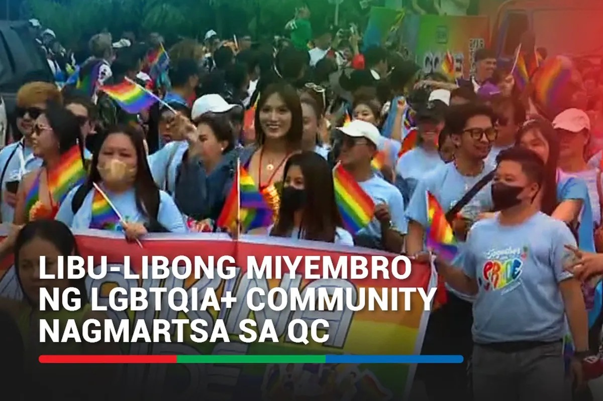 Libu-libong miyembro ng LGBTQIA+ community nagmartsa sa QC | ABS-CBN News Libu-libong miyembro ng LGBTQIA+ community nagmartsa sa QC | ABS-CBN News