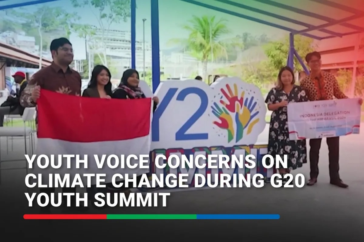 Youth voice concerns on climate change during G20 Youth Summit | ABS ...