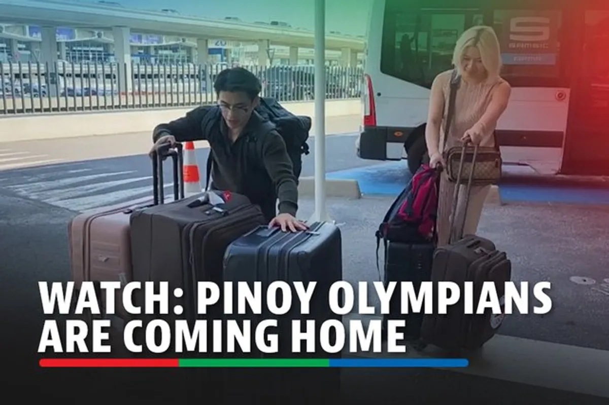 WATCH: Pinoy Olympians are coming home | ABS-CBN Sports
