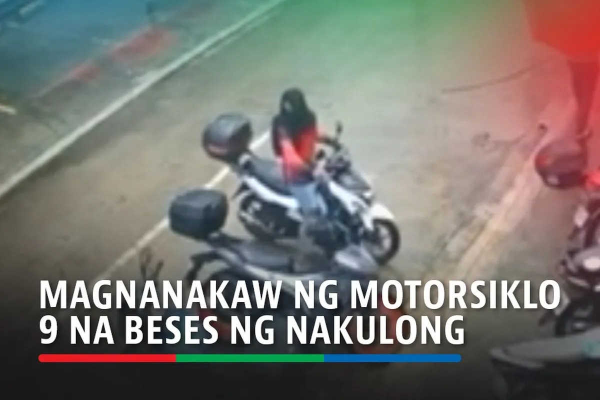 Magnanakaw ng motorsiklo 9 na beses ng nakulong | ABS-CBN News